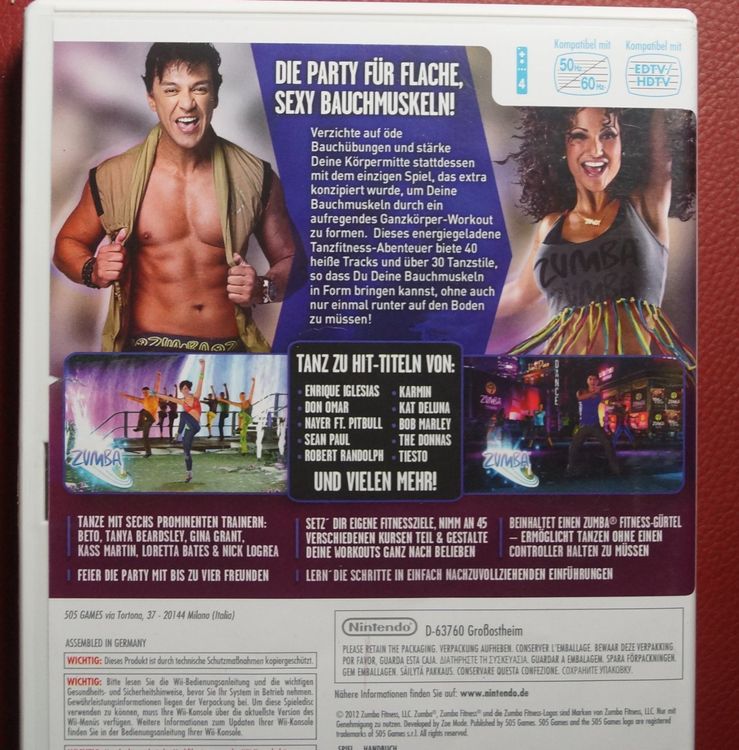Zumba Fitness Core für Wii - Spass und Sport für den Winter! (Gebraucht ...