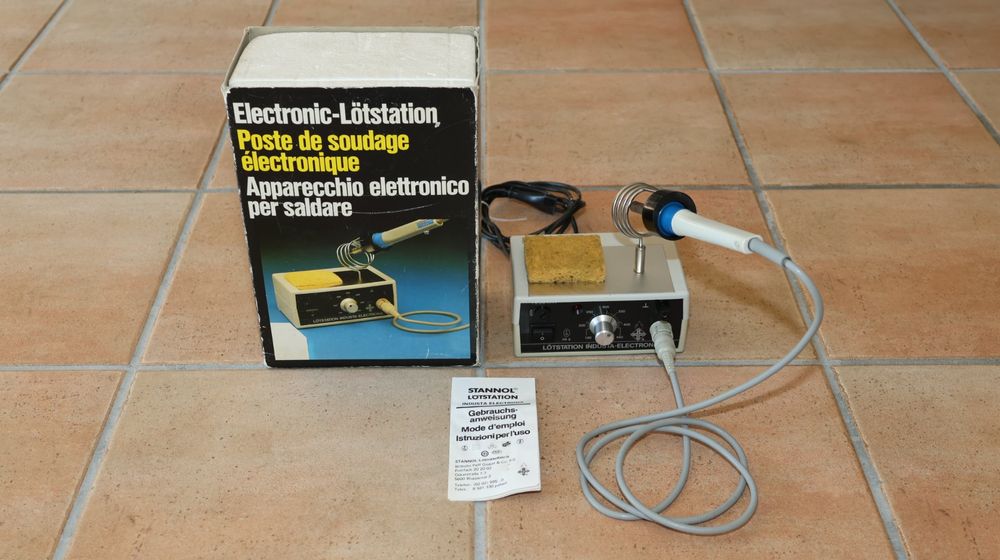 Lötstation Stannol Industa Electrona PR3 in OVP 50W (Gebraucht) in ...