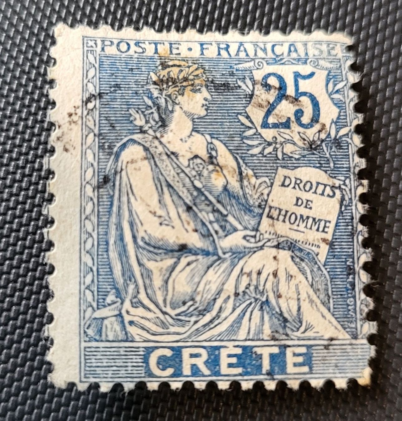 Kreta - Französische Post 1903 alte briefmarke (Gebraucht) in St Gallen ...