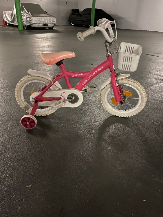 Vélo enfant rose hauteur 14'' (Gebraucht) in Cologny für CHF 25 – nur ...