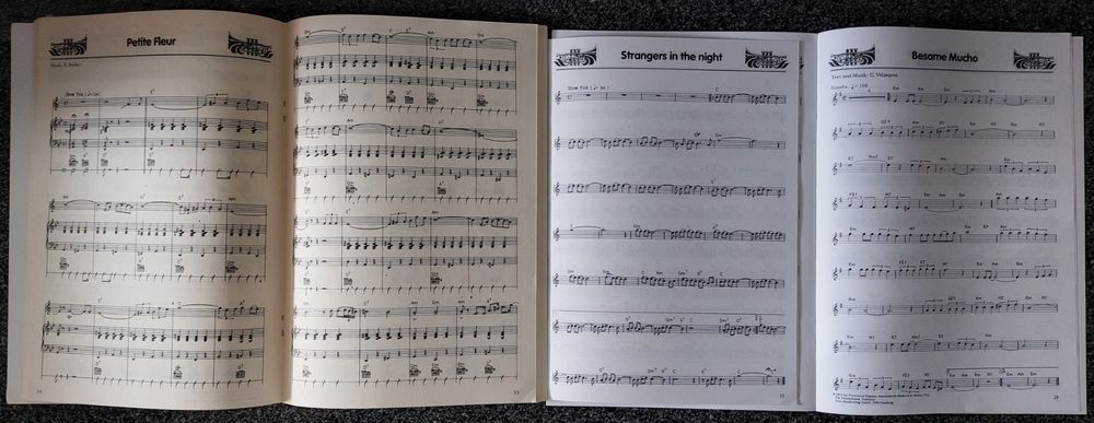 Bläser 1-4 Top Hits und Tips Partituren piano/guitar/Bb/Eb (Neu und ...