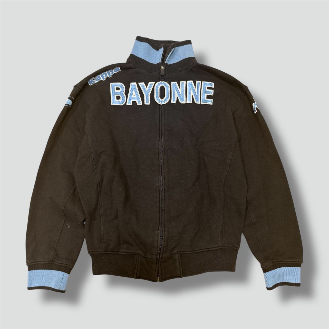 Kappa Bayonne streetwear black track jacket 00s (retro nike) (Gebraucht ...