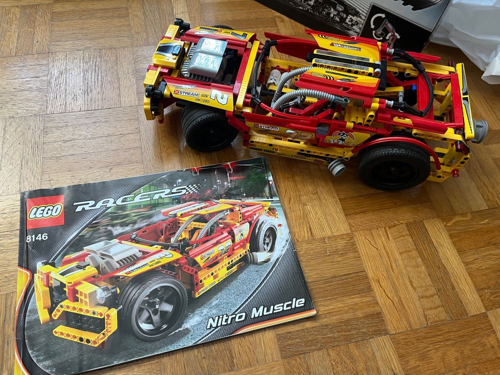 LEGO Racers 8146 Nitro Muscle (Neu (gemäss Beschreibung)) in Siebnen ...