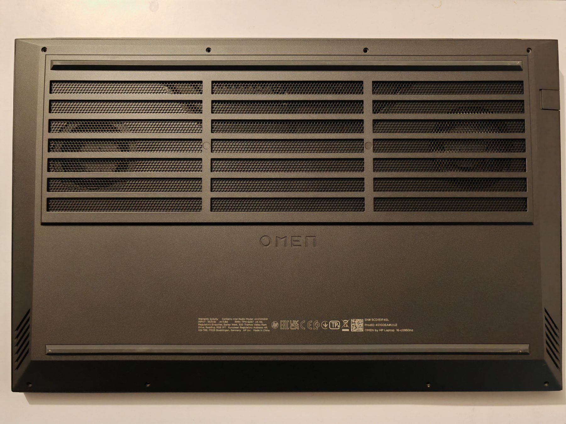 HP Omen 16.1, AMD 5900 HX, Geforce RTX 3070 Max-Q, Defekt (D'occasion ...