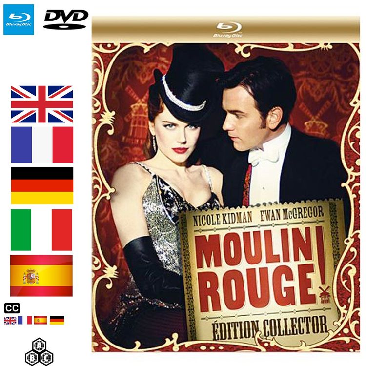 Moulin Rouge ! (2001) - Blu-ray + DVD (Digibook) (D'occasion) à ...