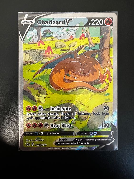 Charizard Glurak V SWSH260 Promo Ultra Premium Collection | Kaufen auf ...
