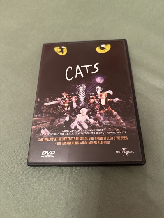 Cats DVD Musical Klassiker Andrew Lloyd Webber | Kaufen auf Ricardo
