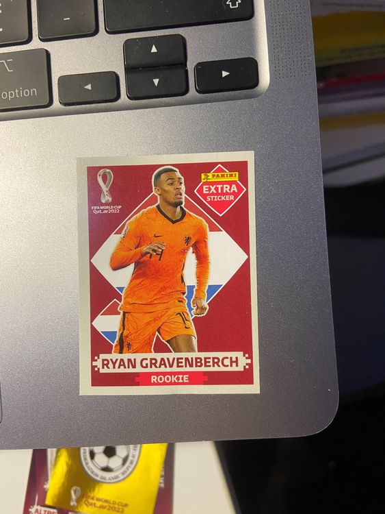 Ryan Gravenberch EXTRA STICKER panini 2022 (Neu (gemäss Beschreibung)) in Zürich für CHF 6.8 ...