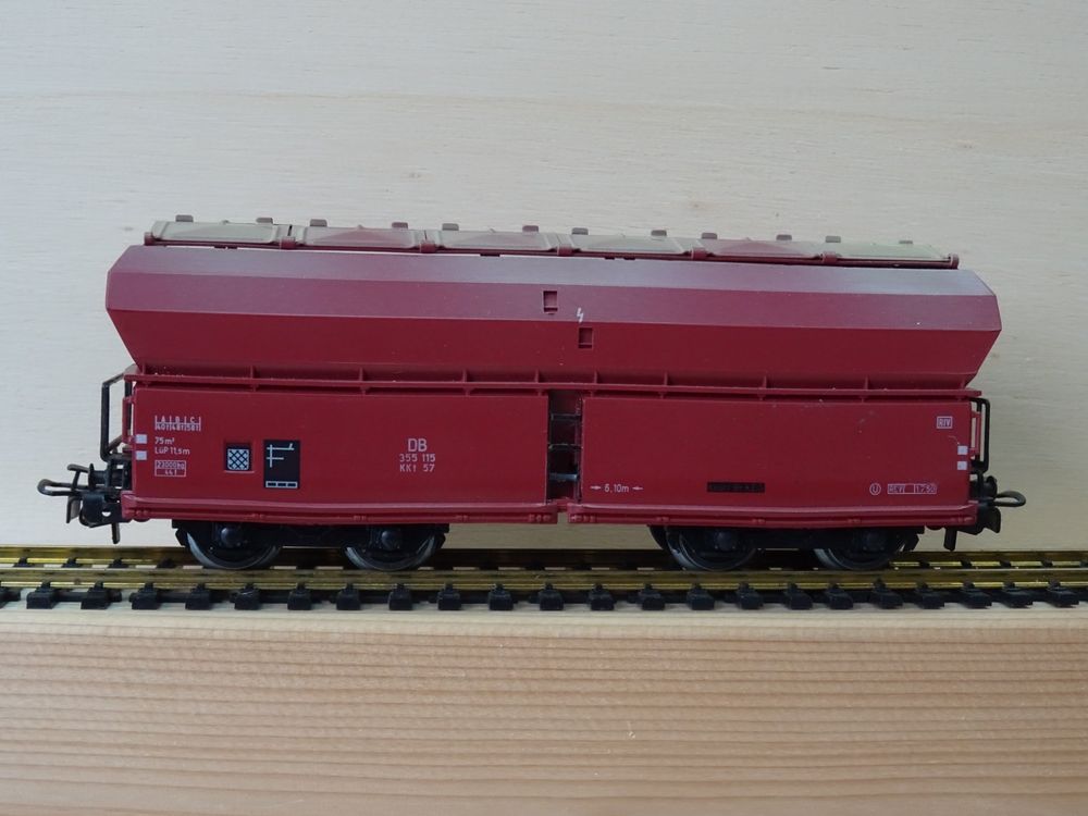 Märklin: Grossgüterwagen mit Klappdeckeldach 4 Achsen H0,AC (Neu ...