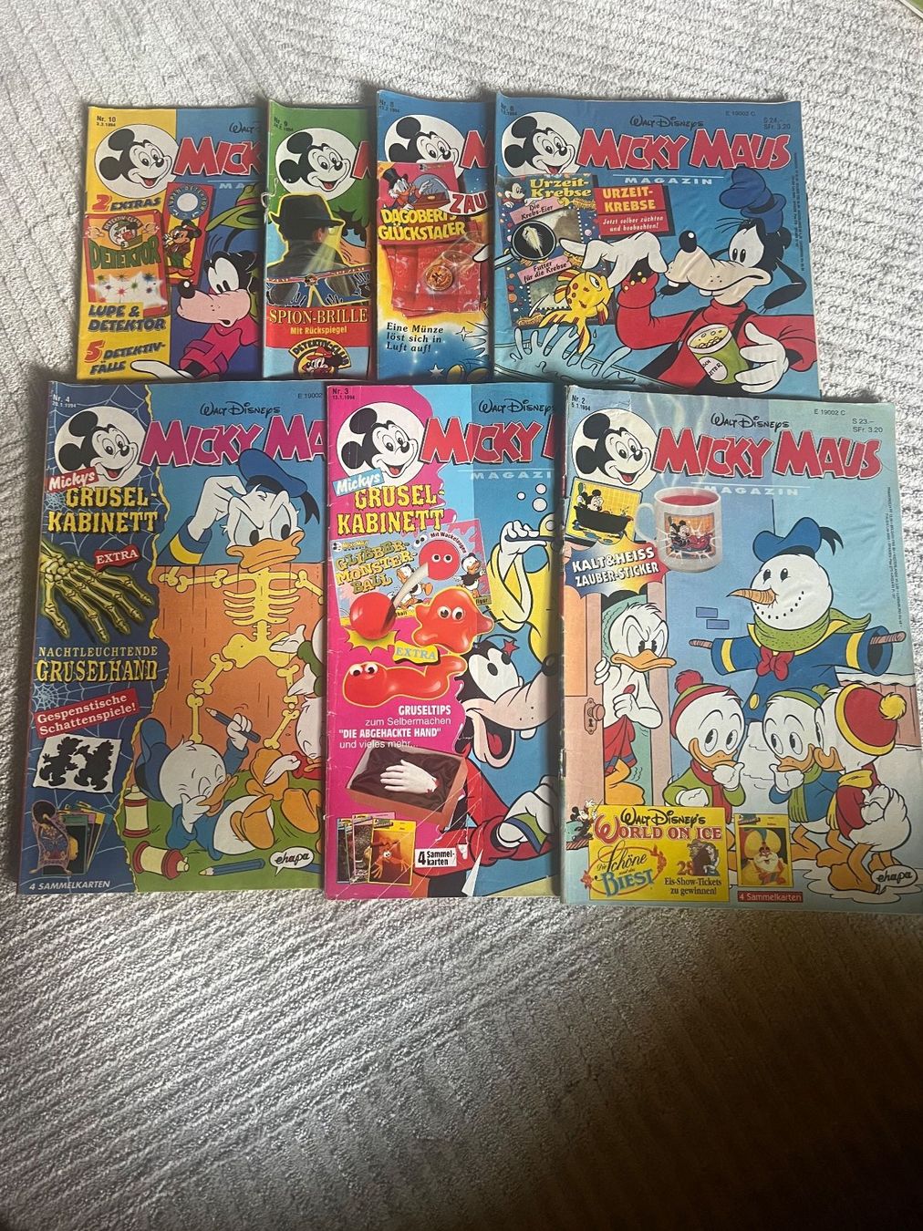 📖 17x Micky Maus 1994 Comic Walt Disney (Gebraucht) in Vaduz für CHF 15 ...