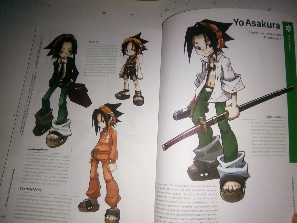 Shaman King - Character Book (Hiroyuki Takei) Deutsch ©2021 (Gebraucht ...