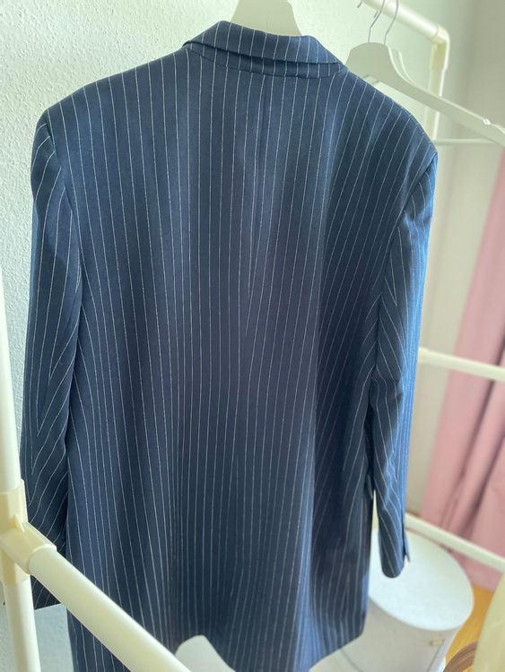 Schick Dunkelblauer Oversize Langer Blazer BRN of London 46 (Neu ...
