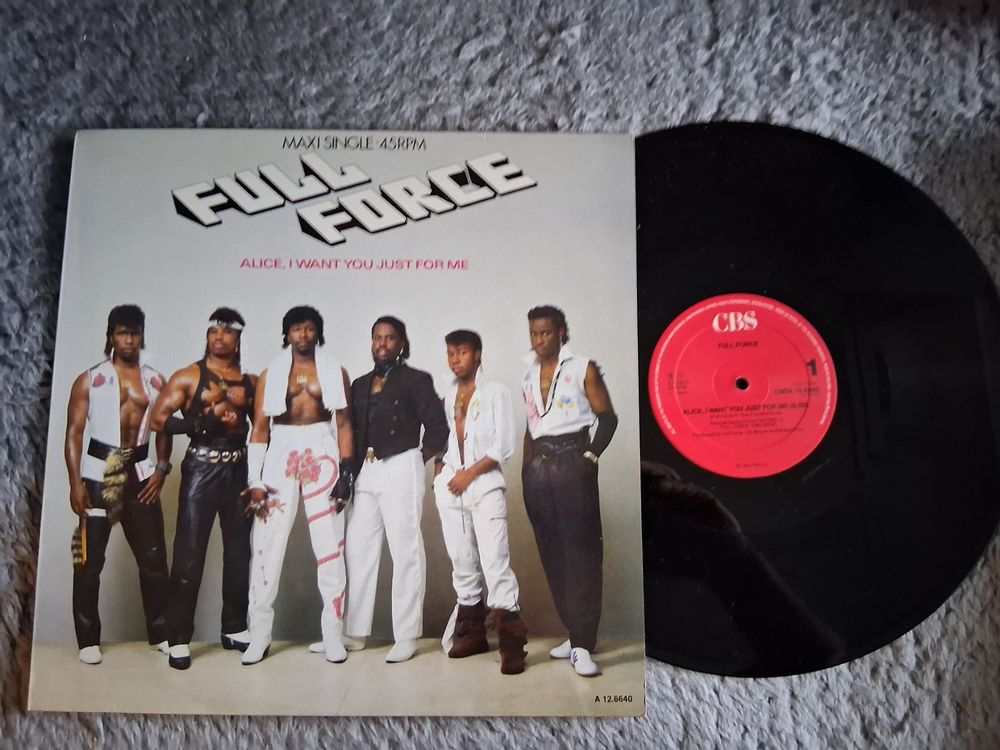 FULL FORCE ALICE I WANT YOU JUST FOR ME MAXI SINGLE (Gebraucht) in ...