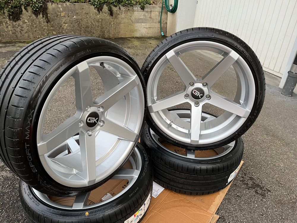 GK Wheels 19 Zoll 9,5x19 235/35 r19 Golf 7 6 8 Mercedes A | Kaufen auf ...