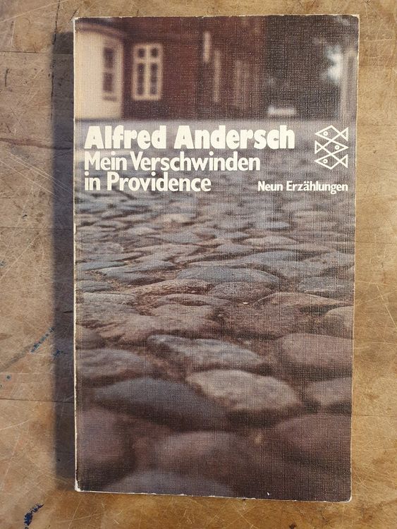 Mein Verschwinden in Providence - Alfred Andersch (Gebraucht) in Zürich für CHF 5 – nur Abholung ...