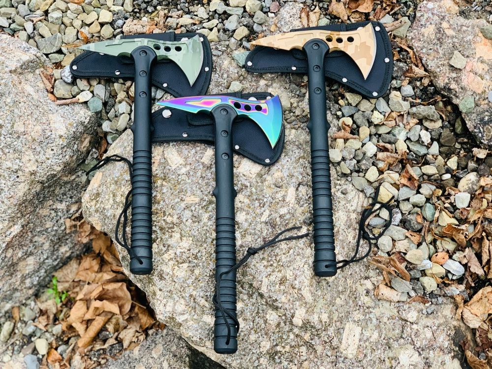 3 tlg. Outdoor AXT Messer CAMPING Bundle 39cm NEU | Kaufen auf Ricardo