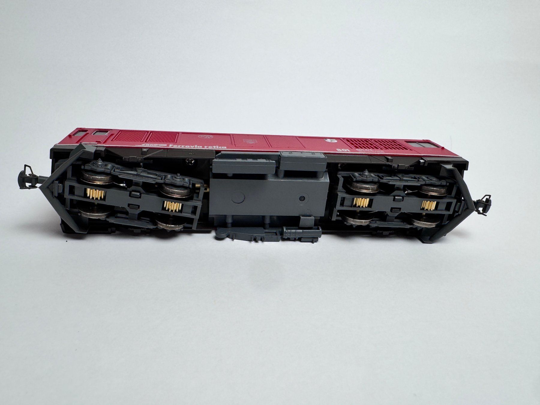 Bemo 1367 121 H0m RhB Gem 4/4 802 Zweikraftlok mit Sound (Gebraucht) in ...