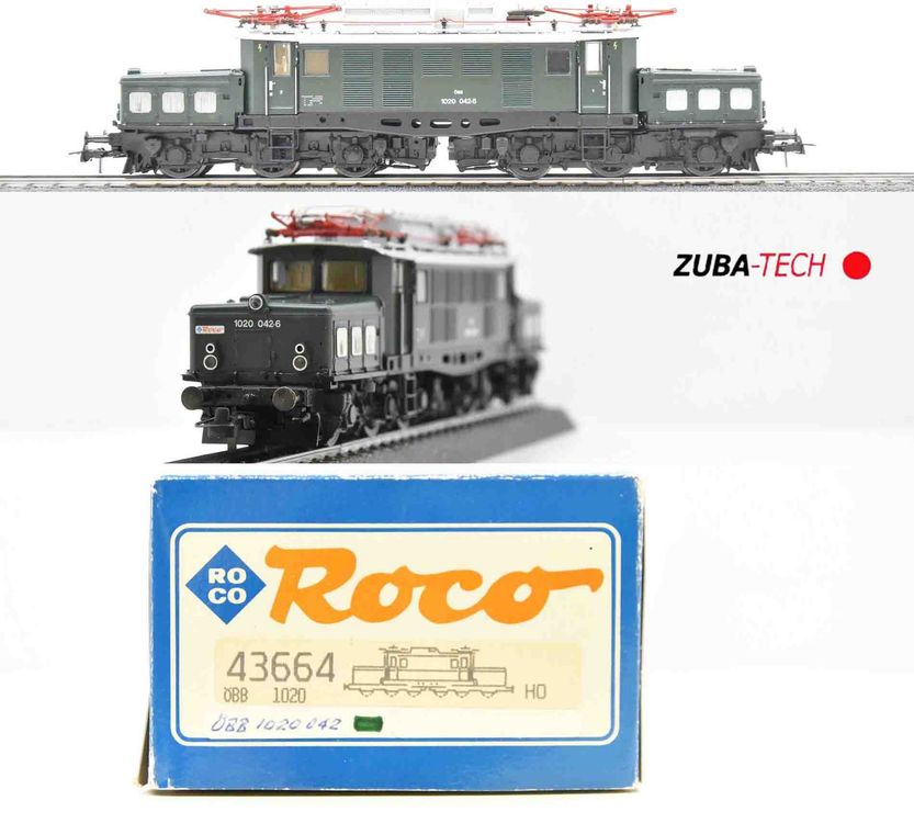 Roco 43664 E-Lok Rh 1020 ÖBB Analog H0 GS mit OVP (Usato) a St. Gallen ...