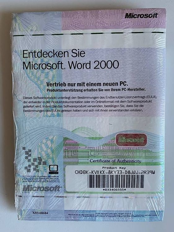 Microsoft Word 2000 - originalverpackt | Kaufen auf Ricardo
