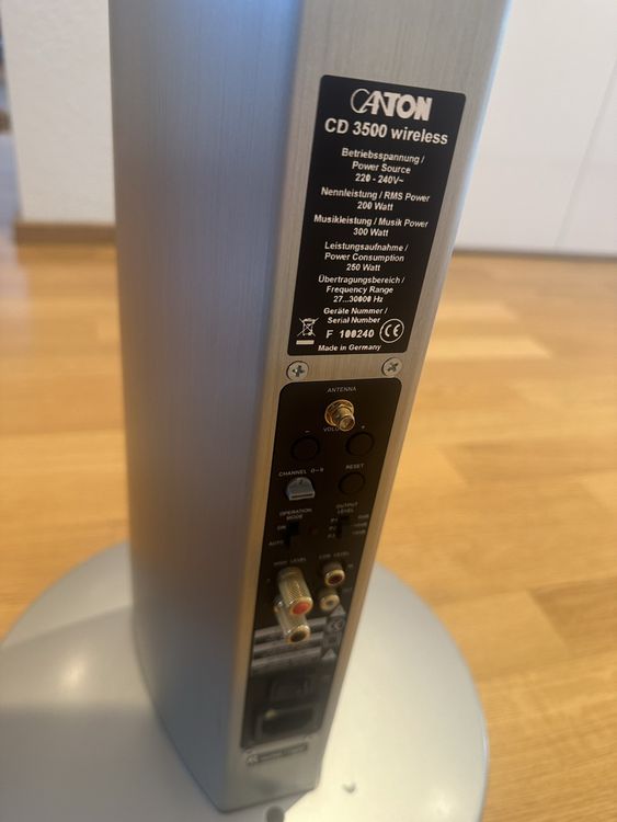 Canton CD 3500 Wireless Standlautsprecher (Gebraucht) in Zug für CHF ...
