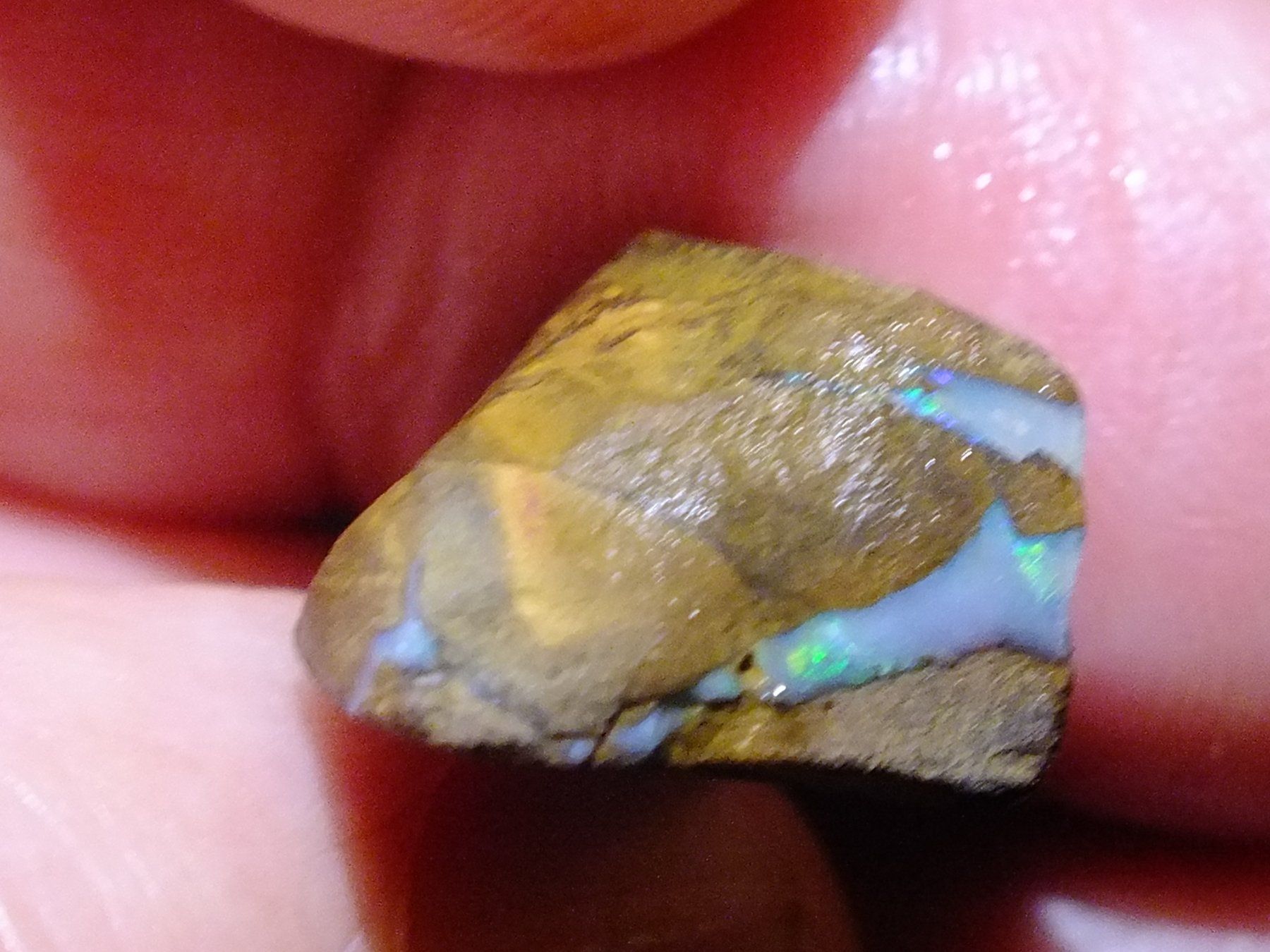 BOULDER ROH OPAL 1000 karat Lot Alle Steine mit Feuer (Neu und ...