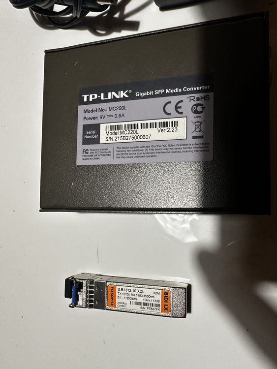 TP-Link MC220L Gigabit Media Converter - Gebraucht, 1.25 Gbi | Kaufen ...