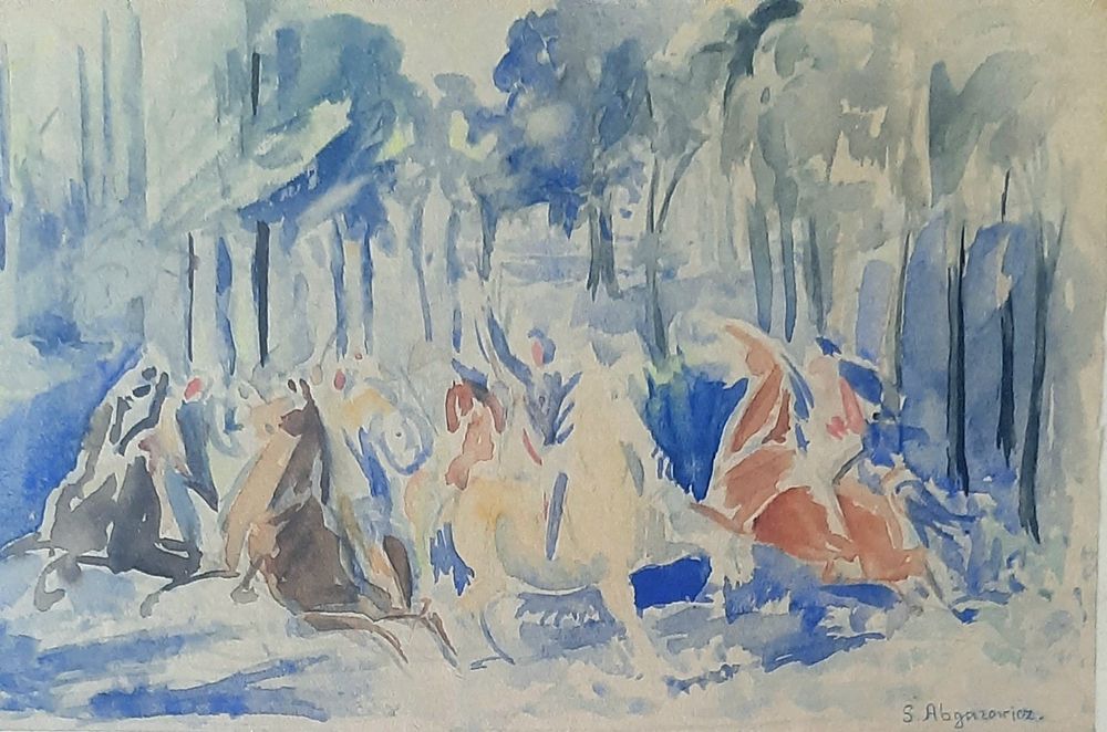 Spannendes expressives Gemälde signiert (Gebraucht) in Arbon für CHF 50 – mit Lieferung auf ...