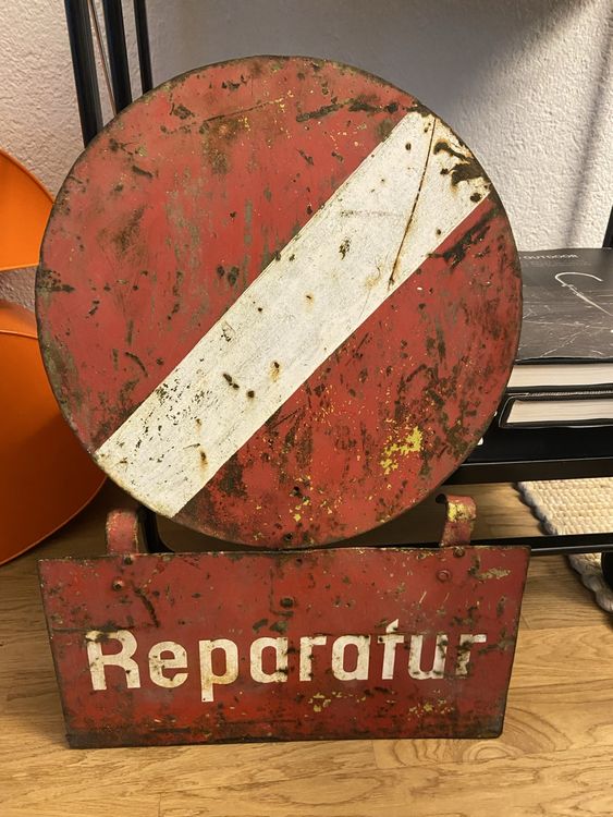 Vintage Schild (Gebraucht) in Herrenschwanden für CHF 30 – nur Abholung ...