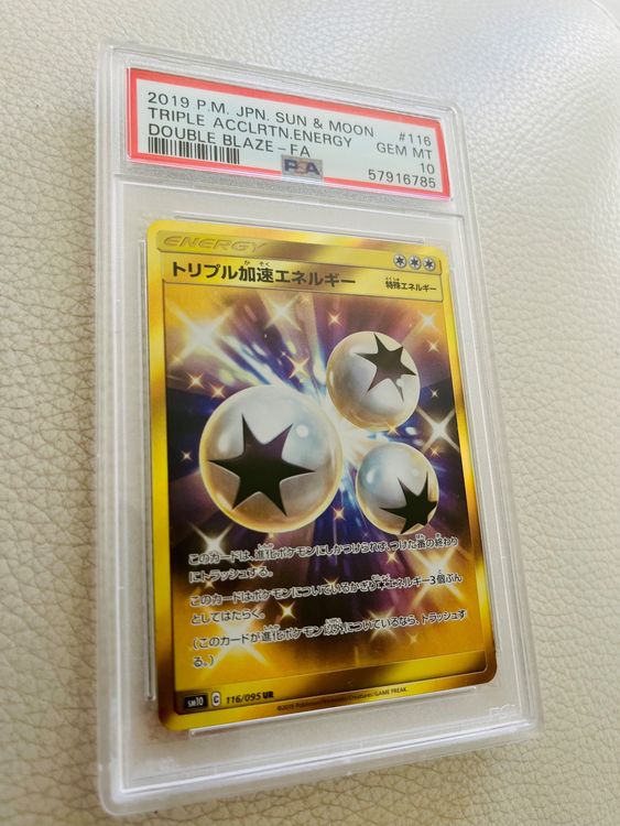 PSA 10 POP 29 - Triple Energy #116 Japanese - Pokemon 2019 | Kaufen auf Ricardo
