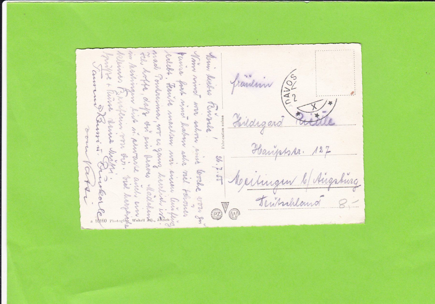 Davos-Panorama (Gebraucht) in St. Peterzell für CHF 2 – mit Lieferung ...