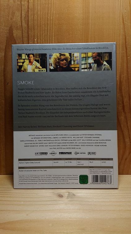 SMOKE DVD Arthaus Collection 09 mit Harvey Keitel (Gebraucht) in ...