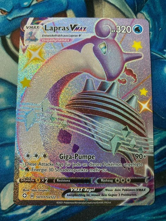 Pokemonkarte Lapras Vmax Shiny | Kaufen auf Ricardo