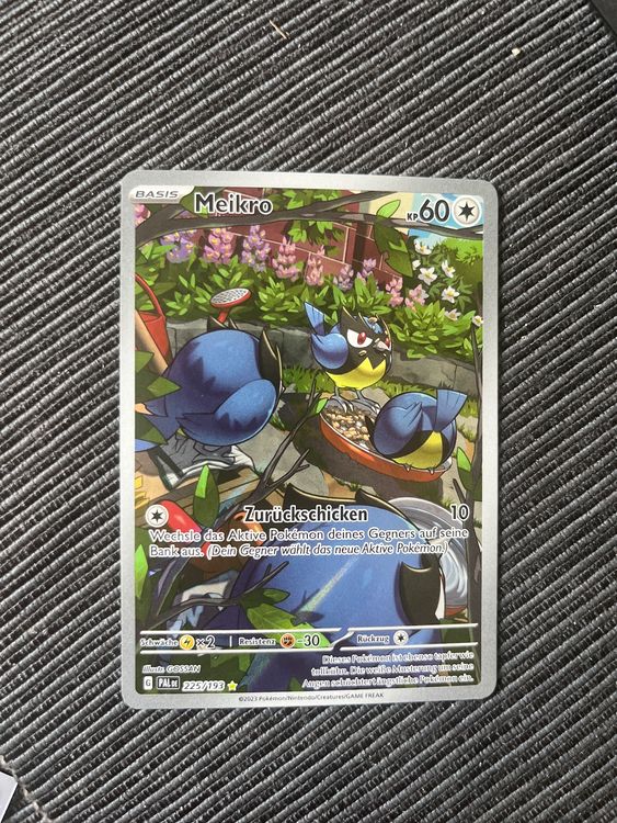Pokemon Meikro Evolved Marill Art Rare Deutsch (Neu (gemäss ...