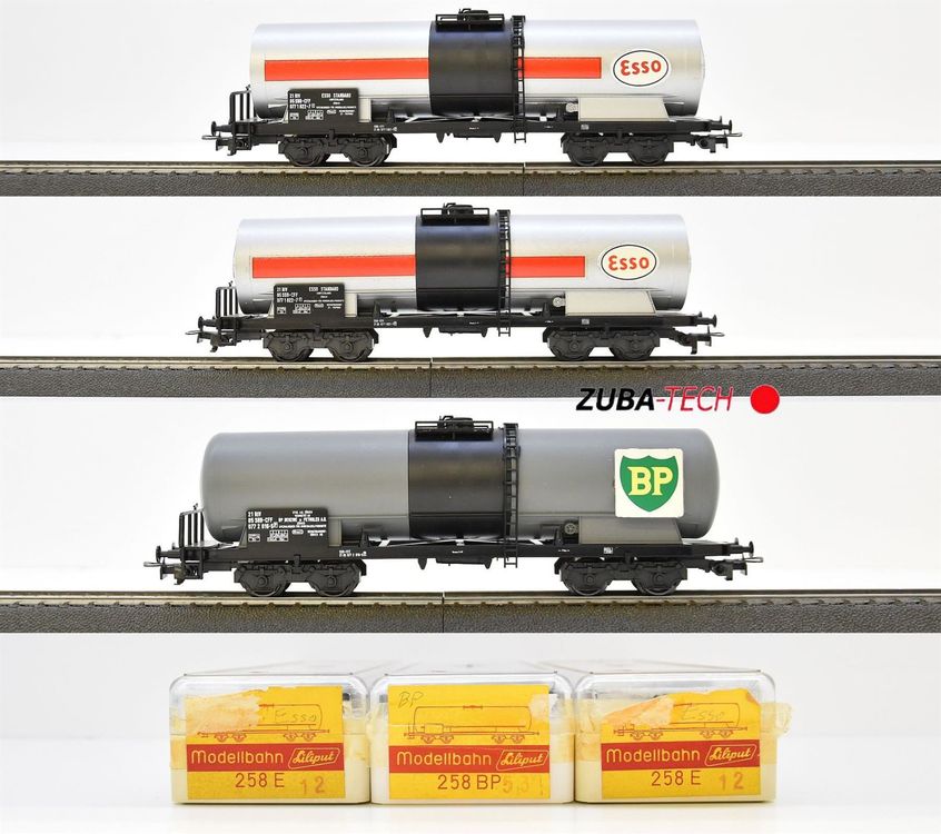 Liliput 3x Kesselwagen SBB H0 GS mit OVP | Kaufen auf Ricardo