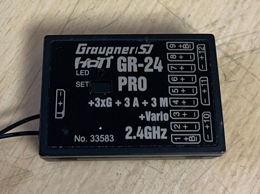Graupner Hott GR-24 PRO Empfänger (Gebraucht) in gachnang für CHF 93 ...