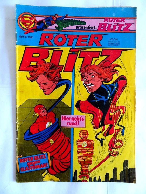 Superman/Roter Blitz Heft 9 von 1981 | Kaufen auf Ricardo
