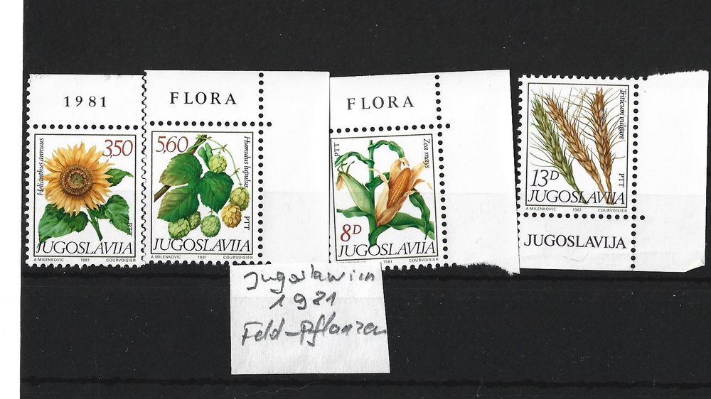 Jugoslawien 1981 Feld-Pflanzen (Neu (gemäss Beschreibung)) in elgg für CHF 1 – mit Lieferung auf ...