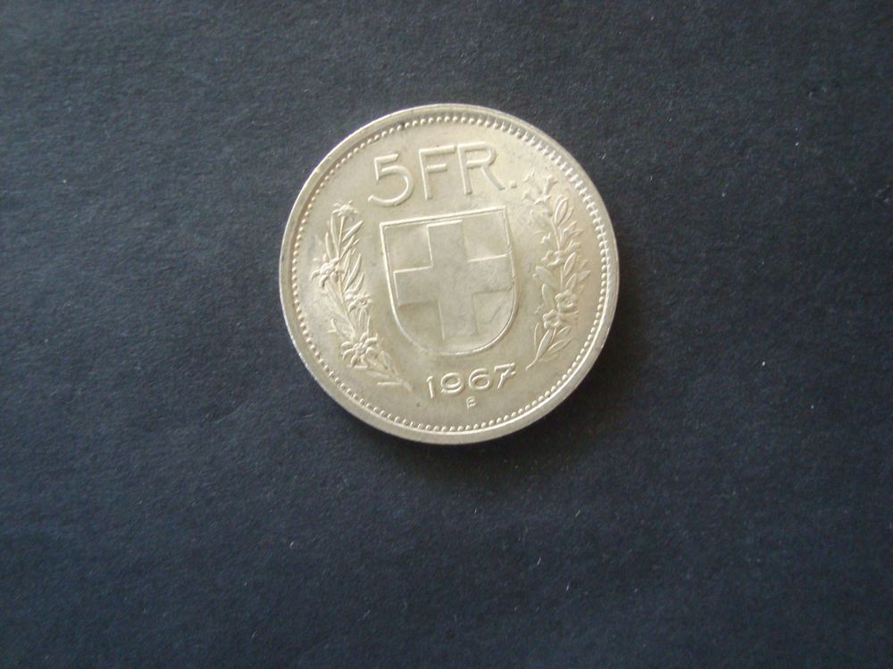 5 Fr. 1967 silber | Kaufen auf Ricardo
