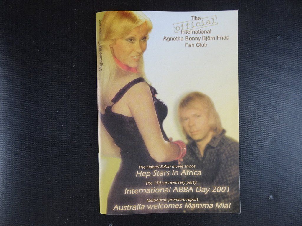 The Official Agnetha Benny Björn Frida Fanclub No. 67 (Gebraucht) in ...