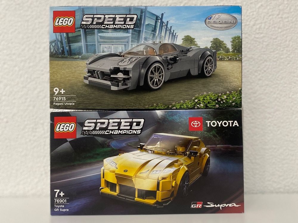 Lego Speed Champions Pagani Utopia 76915 Toyota Supra 76901 | Kaufen ...