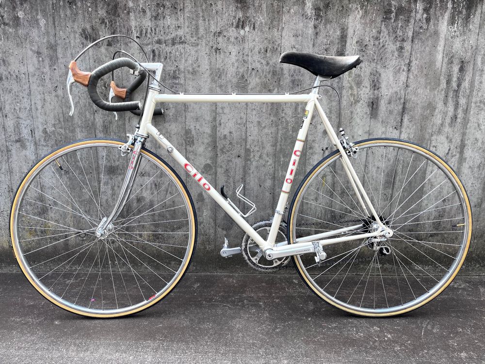Gepflegtes Original Cilo Rennvelo Vintage Rennrad cremeweiss (Gebraucht ...