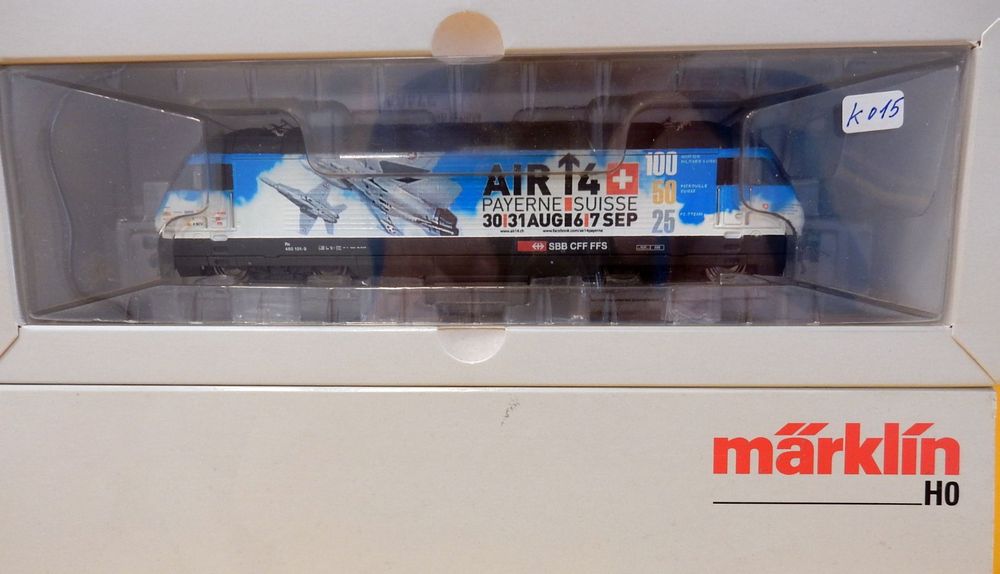 HO - Märklin - CFF/SBB Loc - El. Re 460 "AIR Payerne 14" (D'occasion) à Locarno pour CHF 369.5 ...