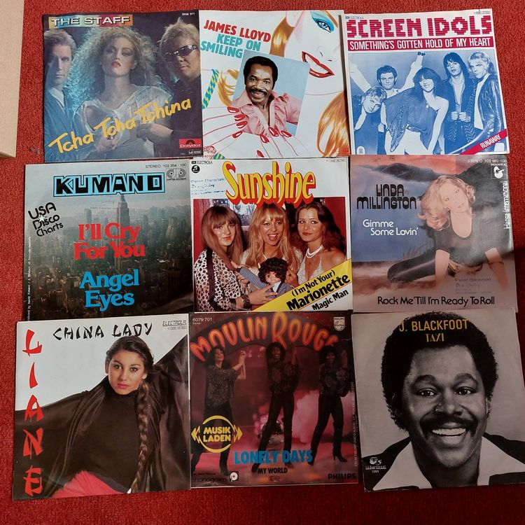 Sammlung Singles DISCO/FUNK/POP (1) (Gebraucht) in Burg AG für CHF 5 – mit Lieferung auf Ricardo ...