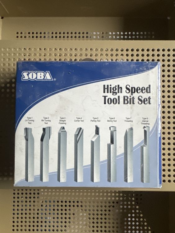 Soba High Speed Tool Bit Set Drehstähle 8tlg. neuwertig (Neu und ...