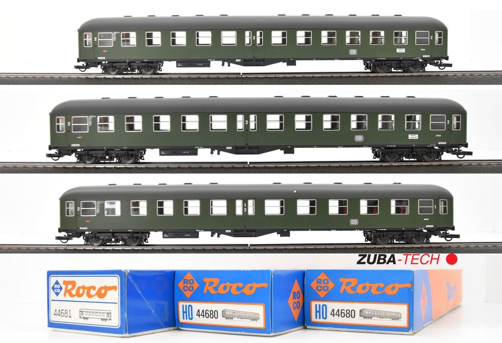 Roco 3x Personenwagen der DB, H0 GS mit OVP (Gebraucht) in St. Gallen ...