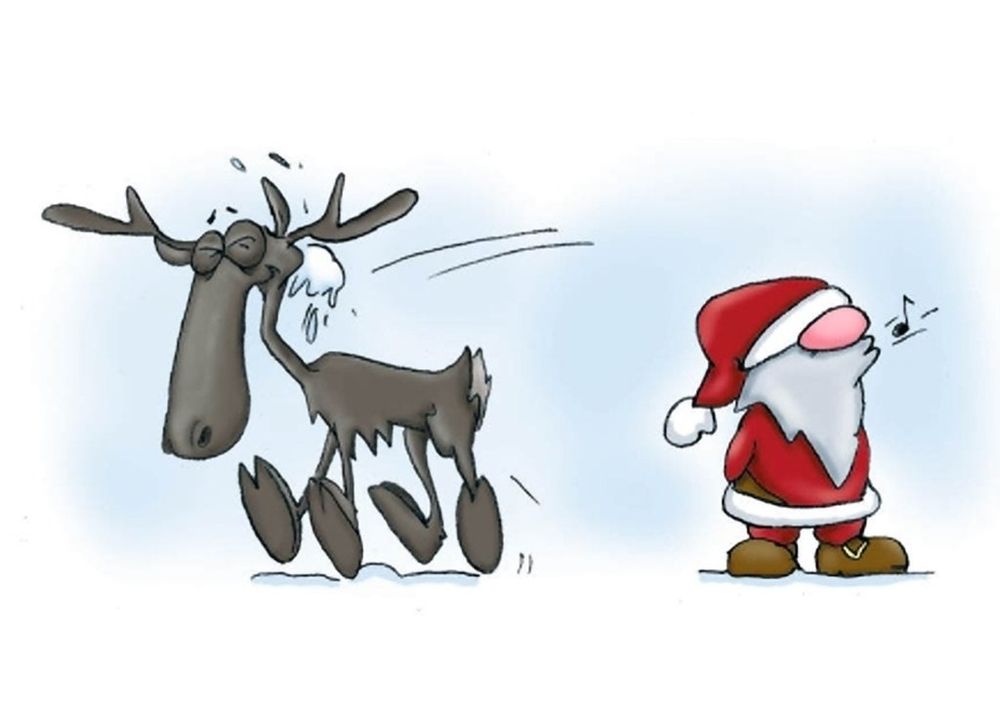 Weihnachtskarte - Santa & Eric 1306 | Kaufen auf Ricardo