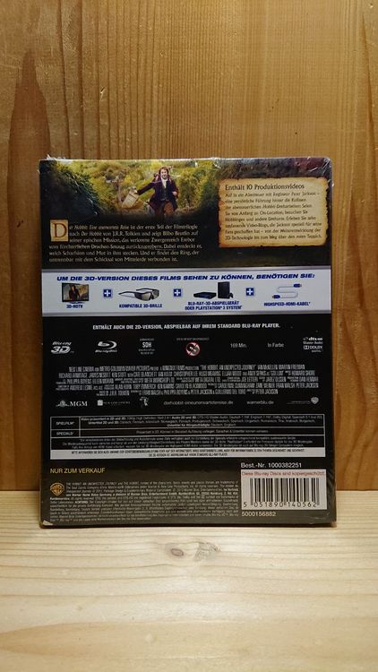 DER HOBBIT EINE UNERWARTETE REISE in 3D Blu-Ray (Neu und originalverpackt) in Wilderswil für CHF ...
