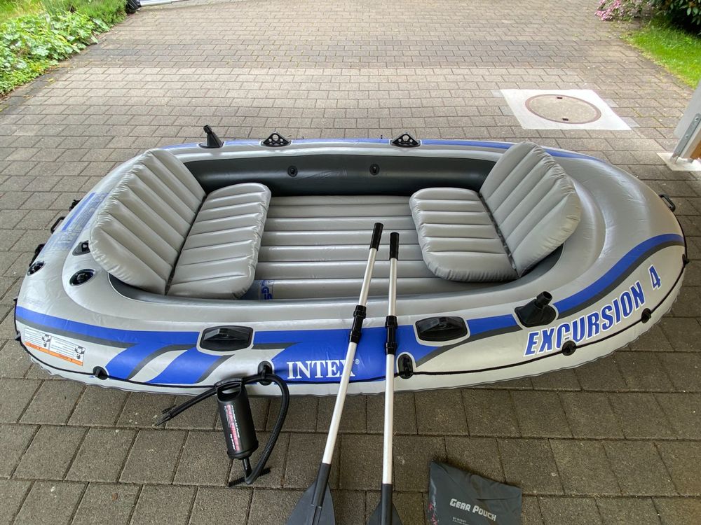Schlauchboot / Gummiboot Intex Excursion 4 | Kaufen auf Ricardo