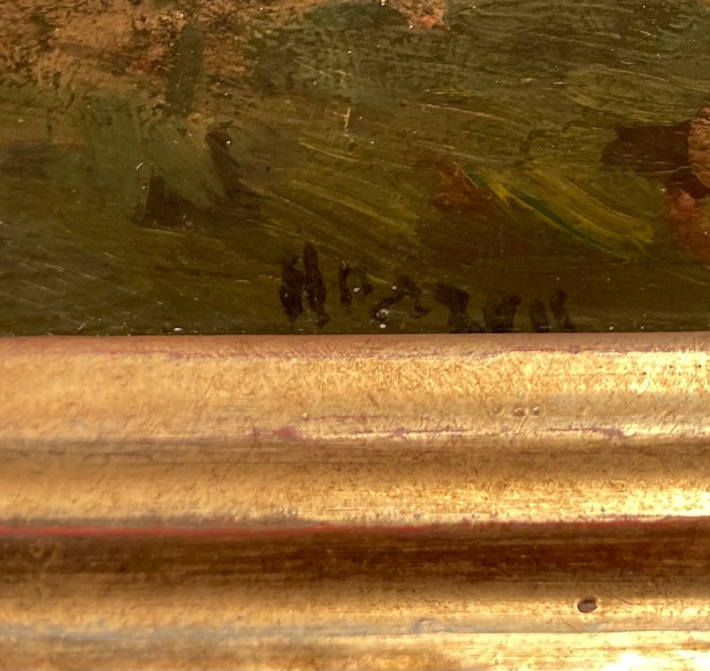 Original Gemälde Hermann HERZOG 1831-1932 ?, signiert Herzog | Kaufen auf Ricardo