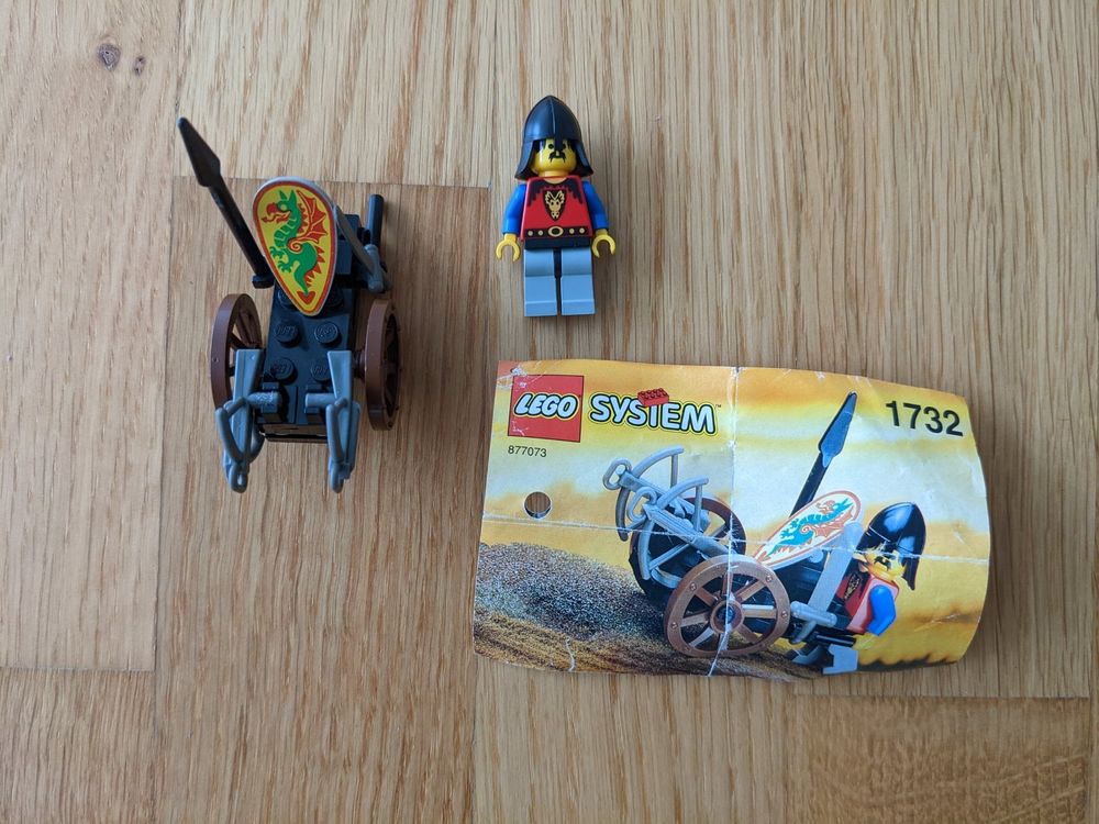 Lego Castle Dragon Knights Crossbow Cart 1732 ( 1994 ) (Gebraucht) in ...